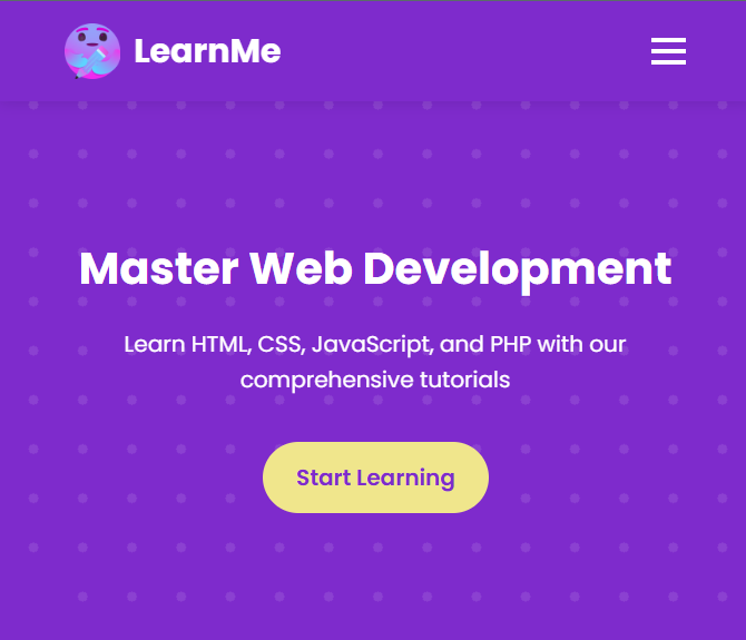 LearnMe - Free Web Development Tutorials